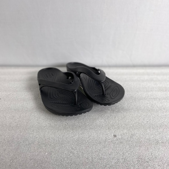 CROCS | Shoes | Crocs Black Kadee Ii Flip Flop Sandals | Poshmark